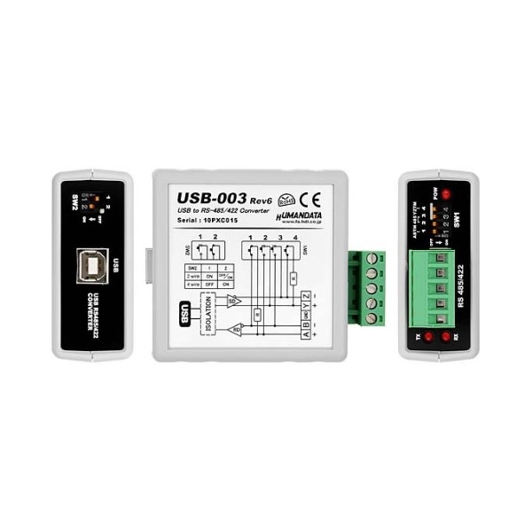 USB-003（ヒューマンデータ）USB RS485/RS422 絶縁型変換器｜iPro-EC