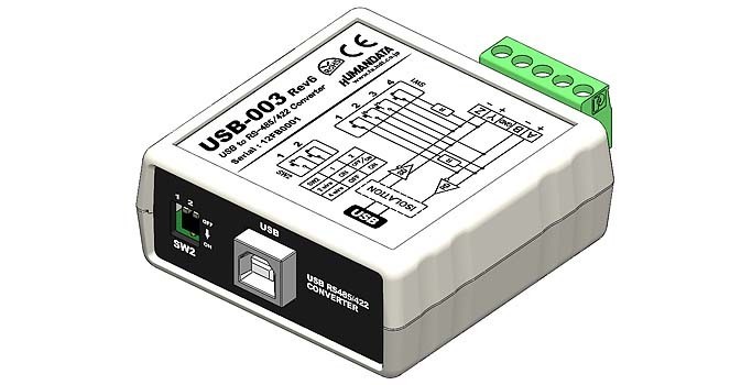 USB-003（ヒューマンデータ）USB RS485/RS422 絶縁型変換器｜iPro-EC